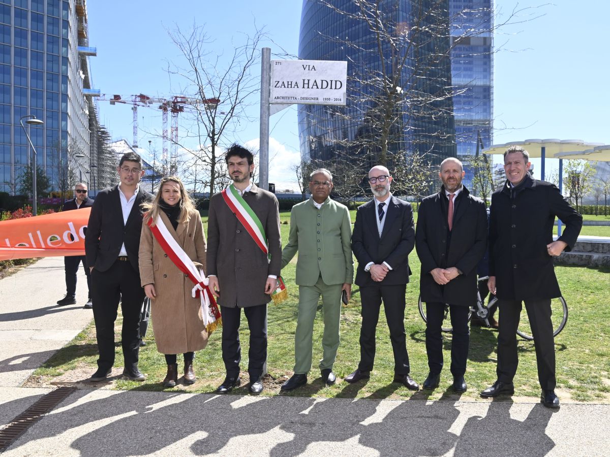 Milan is Memory. CityLife has a new street named after Zaha Hadid.